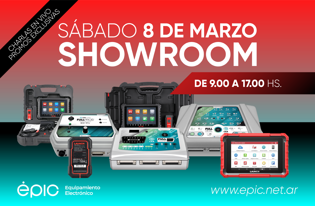 Showroom Epic/Cea | CEA Electrónica